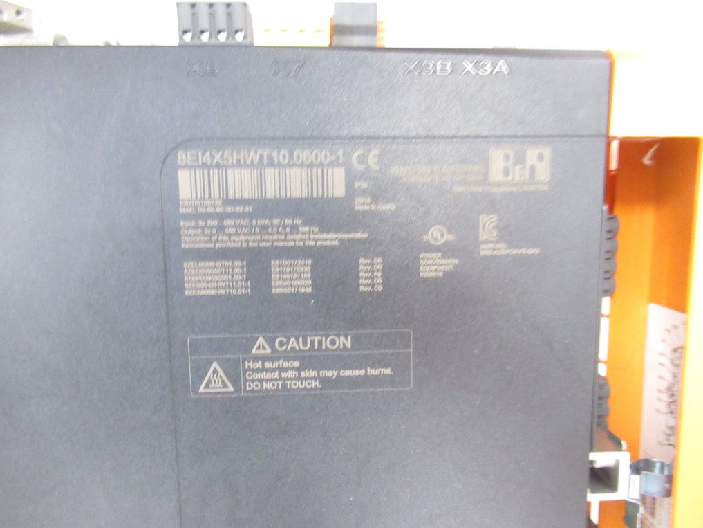 8EI4X5HWT10.0600-1 B&R Acopos P3 Servo Drive, 3x 200-480V AC ...
