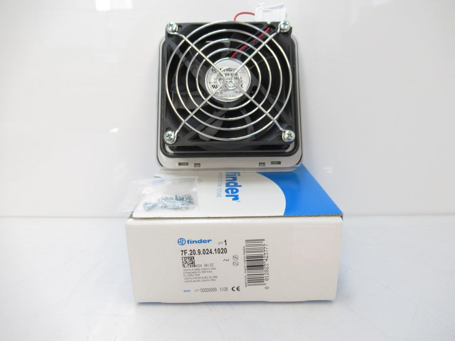 7F.20.9.024.1020 Finder Standard Filter Fan 24V DC 3.6 W UL Type 12 ...