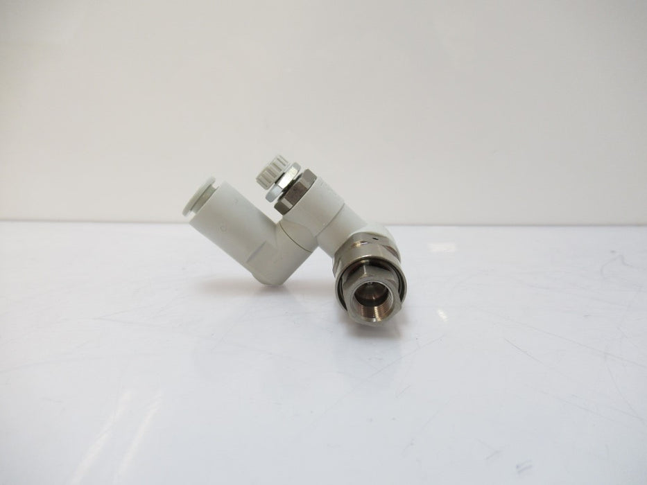 ASP430F-02-08S SMC ASP, Speed Controller With Pilot Check Valve ...