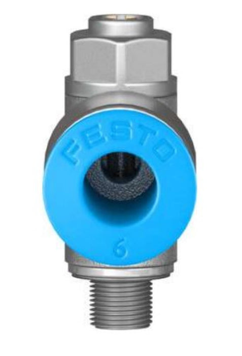 193155 GRLZ-M5-QS-6-D Festo One-Way Flow Control Valve — industrialautomationparts.com