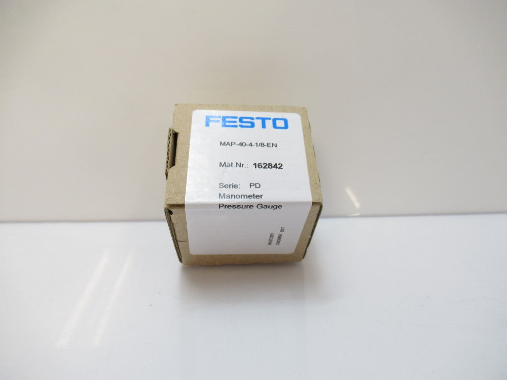 MAP-40-4-1/8-EN 162842 Festo Precision Pressure Gauge - Industrial ...