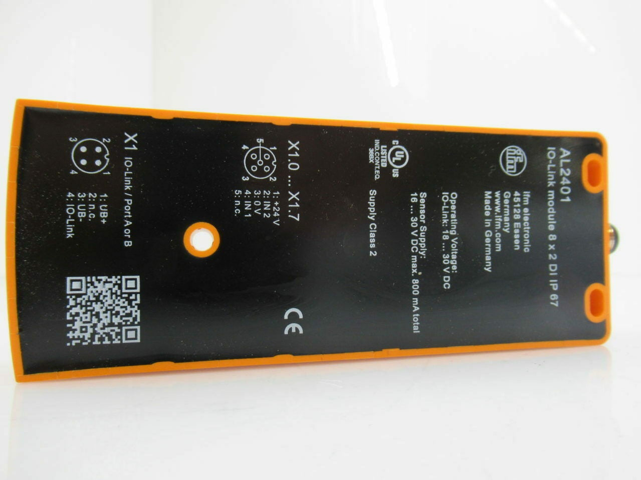 AL2401 Ifm Electronic IO-Link CompactLine Module 8 x 2 DI ...