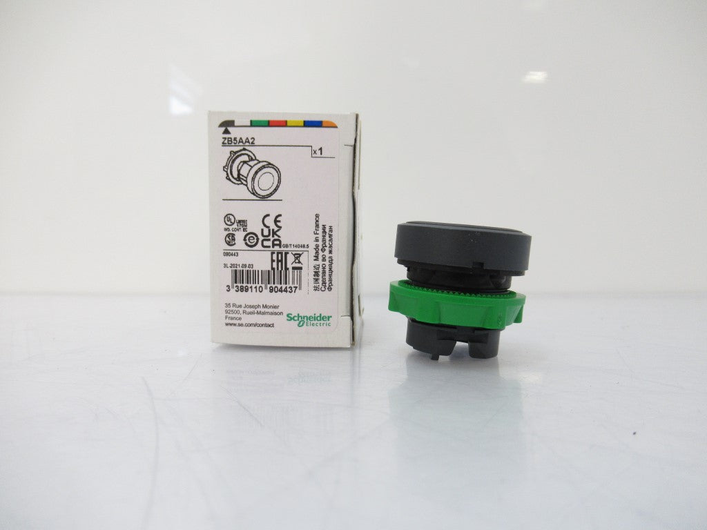 ZB5AA2 Schneider Electric Push Button Head Plastic Flush Spring Return ...