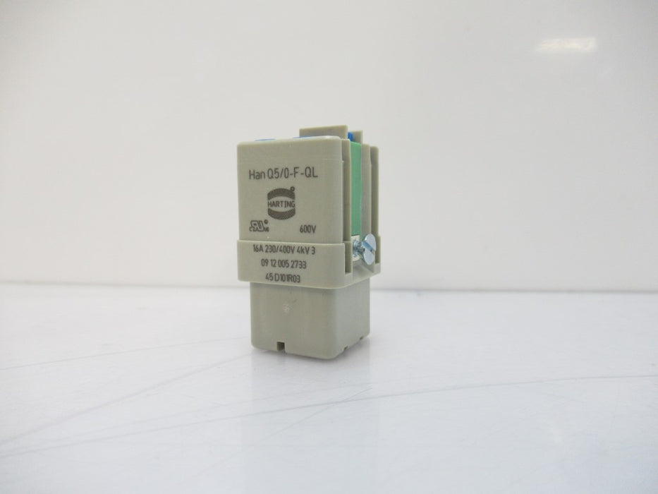HAN Q5/0-F-QL Harting Rectangular Socket Insert ...