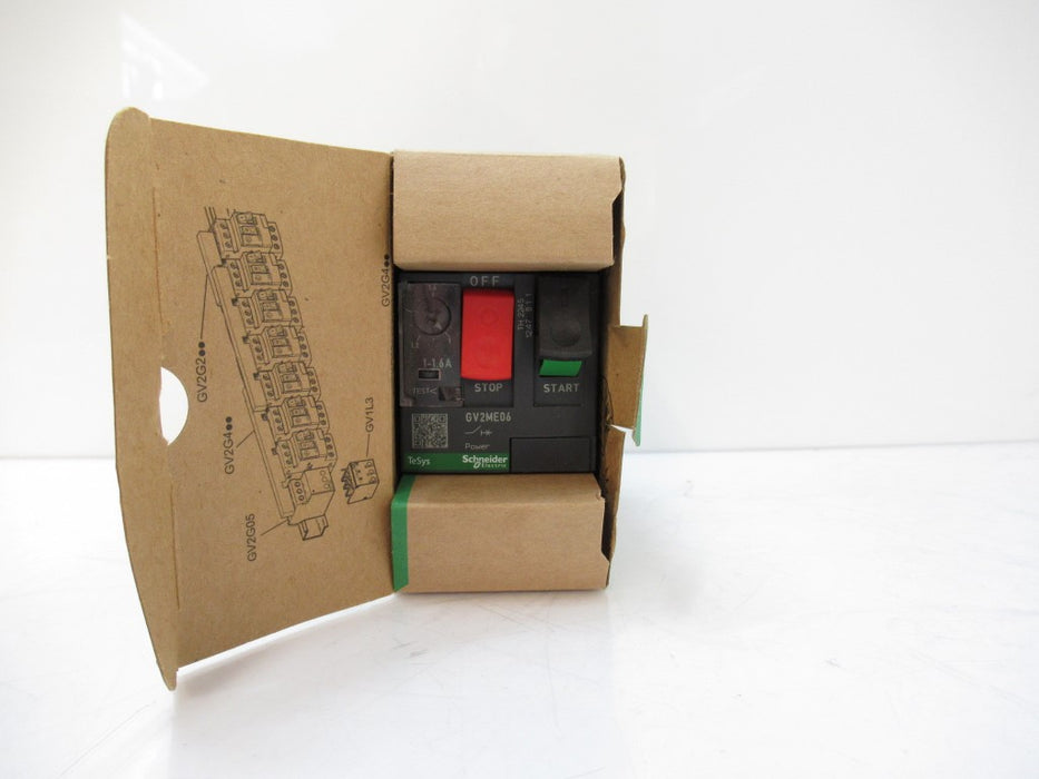 GV2ME06 Schneider Electric Motor Circuit Breaker, TeSys Deca ...