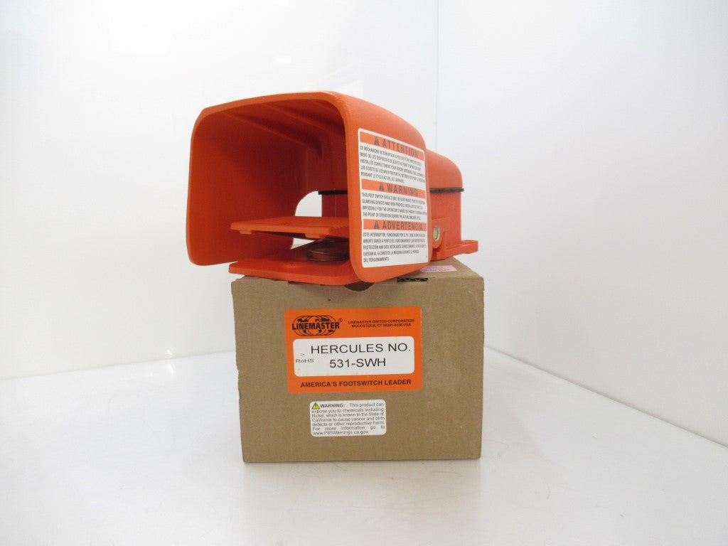 531-SWH Hercules Wet-Location Foot Switch With Iron Housing And Guard ...