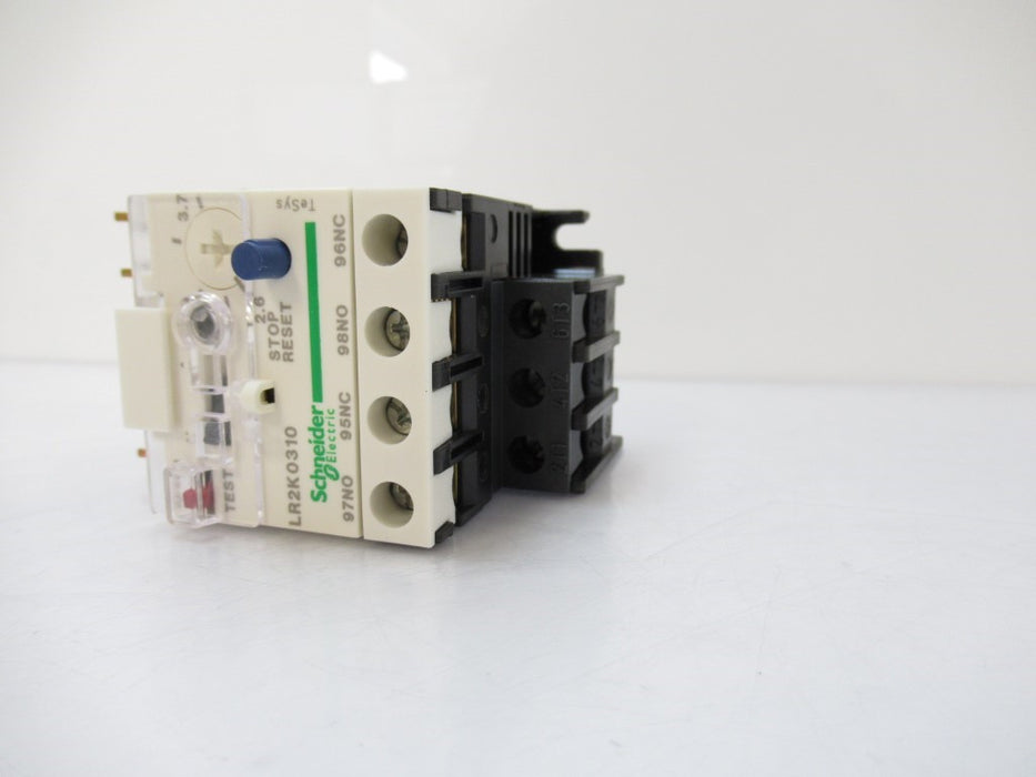 LR2K0310 Schneider Electric TeSys Overload Relay 2.6 - 3.7A ...