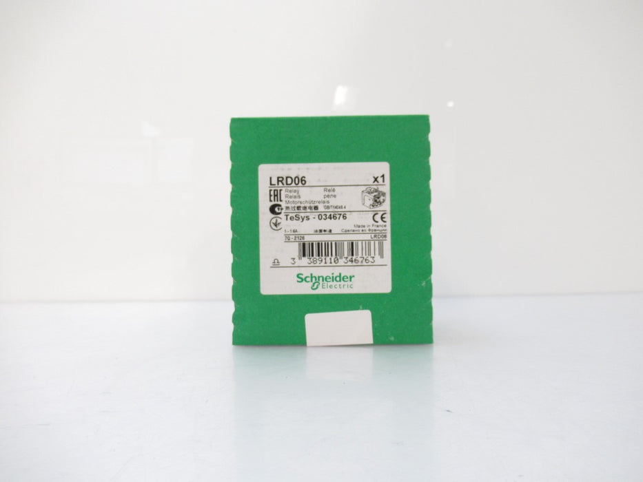LRD06 Schneider Electric Differential Thermal Overload Relay 1-1.6 Amp ...