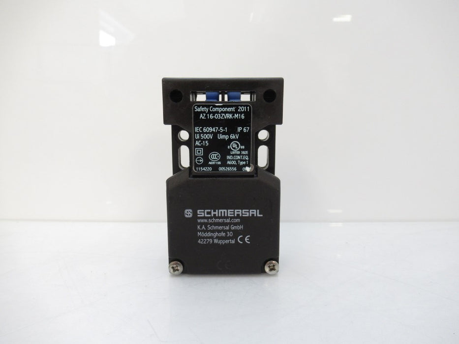 AZ16-03ZVRK-M16 Schmersal Safety Switch With Separate Actuator ...