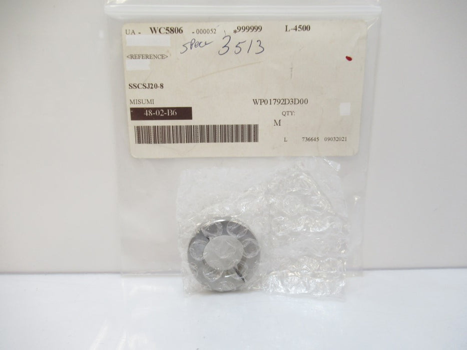 SSCSJ20-8 Misumi Shaft Collars - Slit - industrialautomationparts.com