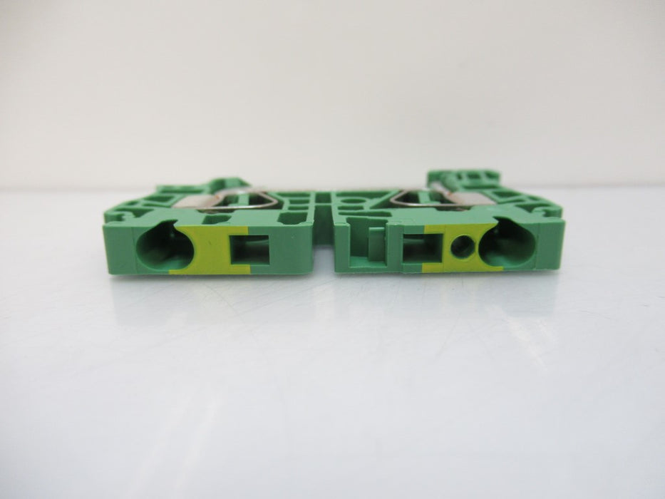 ZPE 4 Weidmuller PE Terminal Block, Tension-Clamp Connection ...