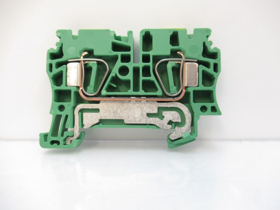 ZPE 4 Weidmuller PE Terminal Block, Tension-Clamp Connection ...