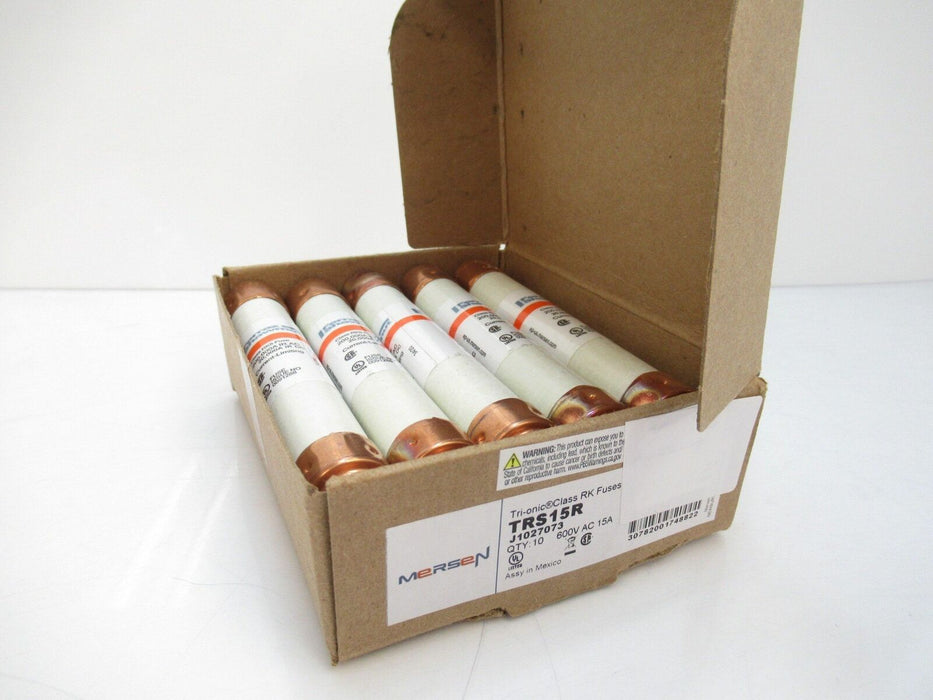 TRS15R Mersen Ferraz Shawmut Fuse Time-Delay, Class RK5, 600V AC, 15A ...