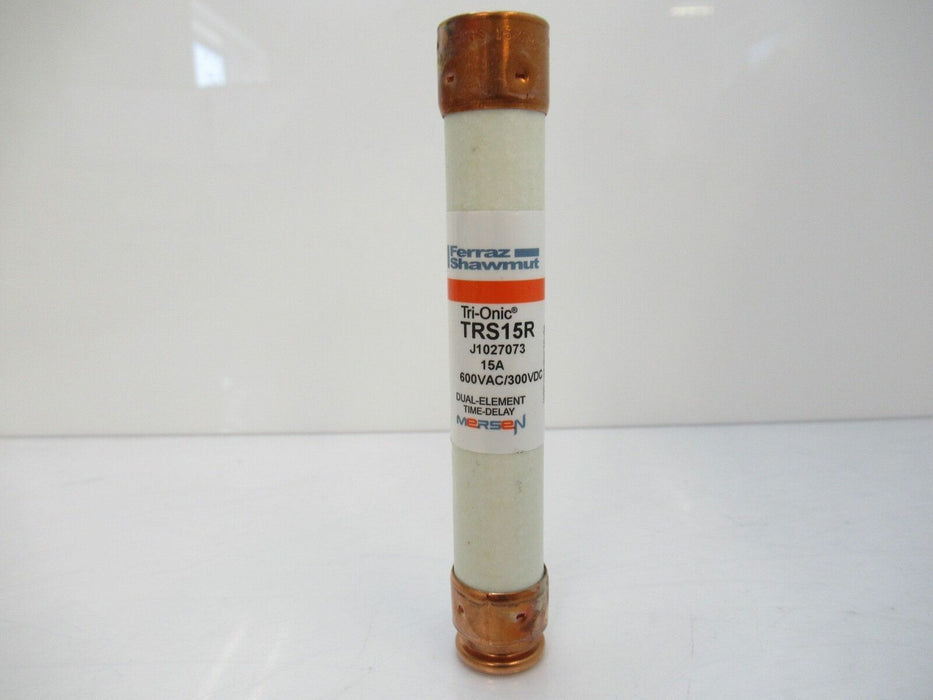 TRS15R Mersen Ferraz Shawmut Fuse Time-Delay, Class RK5, 600V AC, 15A ...
