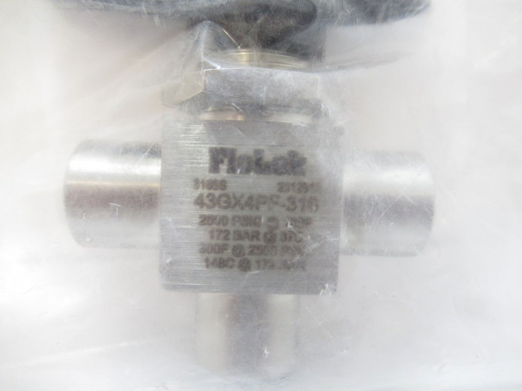 43GX4PF-316 SSP Flolok Encapsulated 3-Way Ball Valves ...