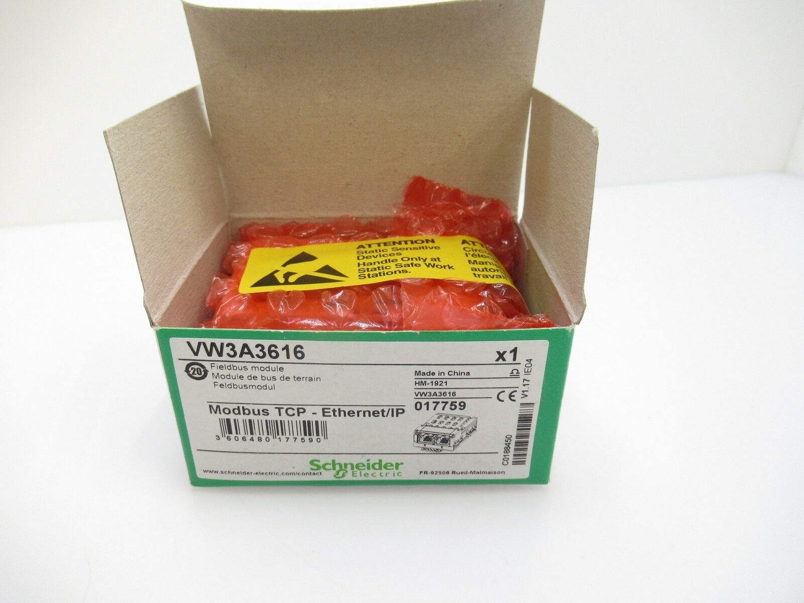 VW3A3616 Schneider Electric, Ethernet TCP/IP Communication Module ...