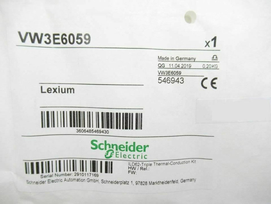 VW3E6059 Schneider Lexium Thermal Conduction Kit ...